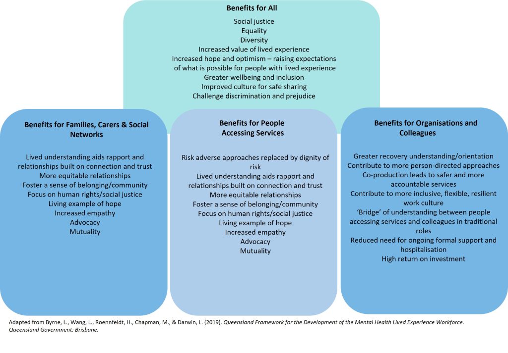 Challenges & Benefits - Lived Experience Leadership